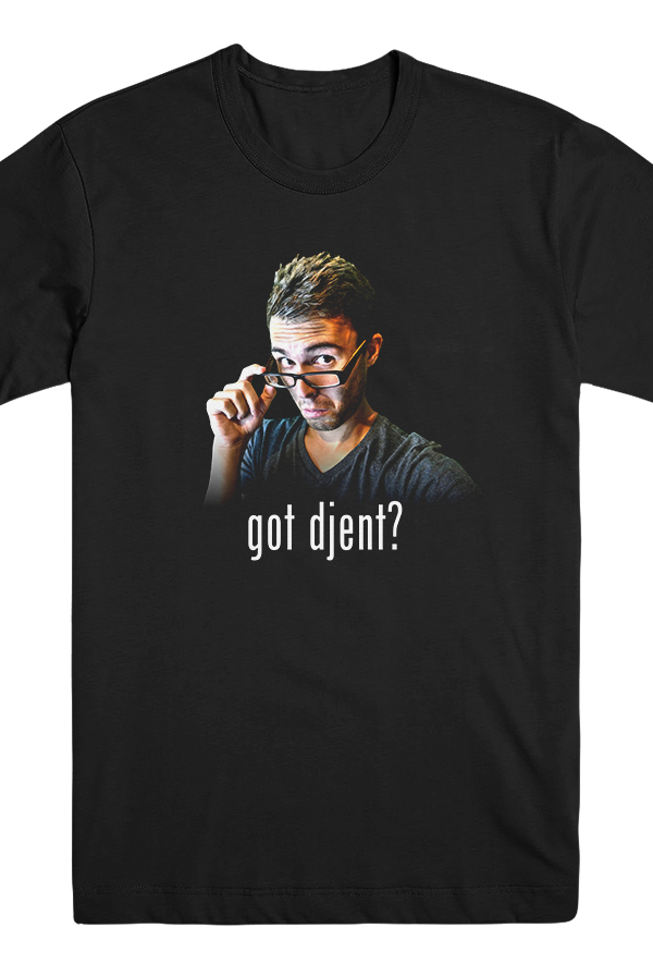 Got Djent Tee (Black) T-Shirts - Stevie T T-Shirts - Online Store on ...