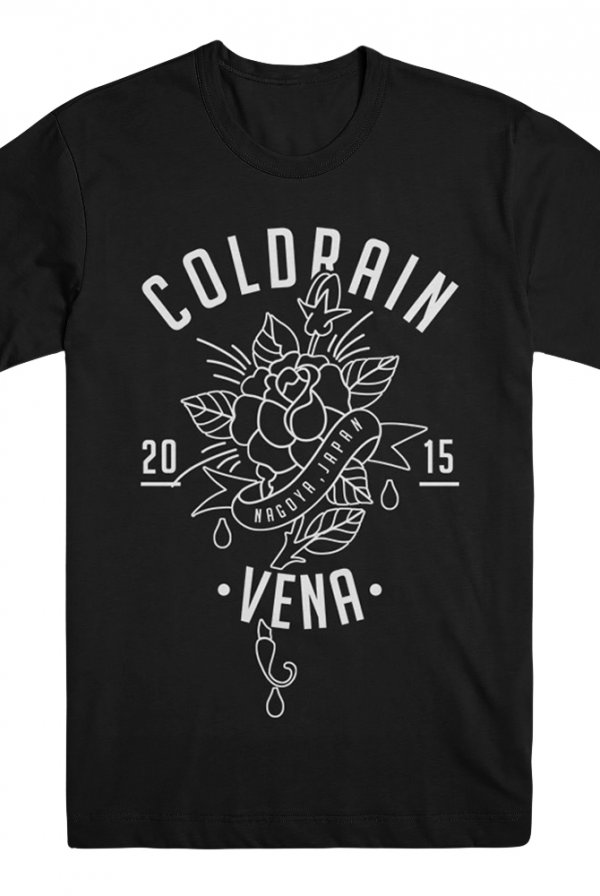 Flower Tee (Black) T-Shirt - Coldrain T-Shirts - Online Store on ...