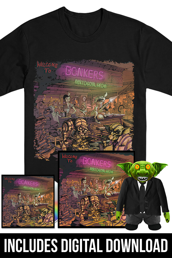 Welcome To Bonkers Ultimate CD Bundle Music - Nekrogoblikon Music ...