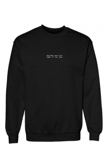 Don't Bleed Crewneck Sweater TEE - LE BUTCHERETTES TEES - Online Store ...