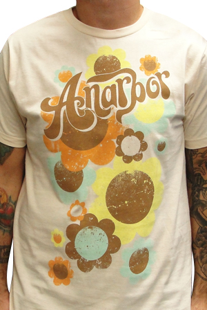 Flower Power T-Shirt - Anarbor T-Shirts - Online Store on District Lines