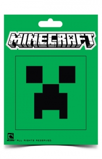 Creeper Face Sticker Accessory - Minecraft Accessories - Online Store ...