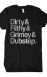 & Dubstep (Silver on Black V-Neck) T-Shirt - Dubstep T-Shirts - Online ...