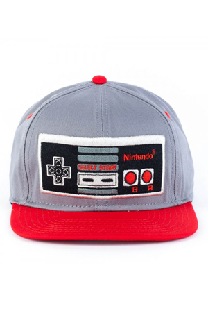 Nintendo Controller Gray Snapback Cap Accessory - Nintendo Accessories ...