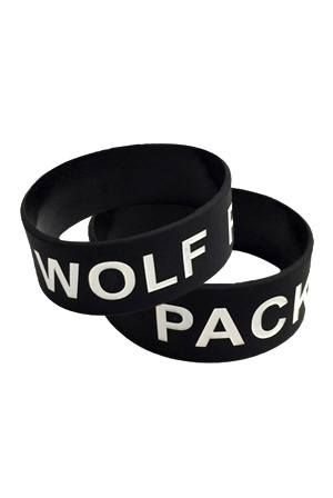 Wolf Pack Wristband Accessory - World of Wolves Accessories - Online ...