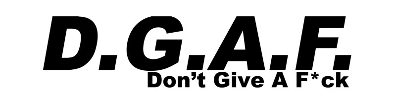 DGAF Merch - Online Store on District Lines